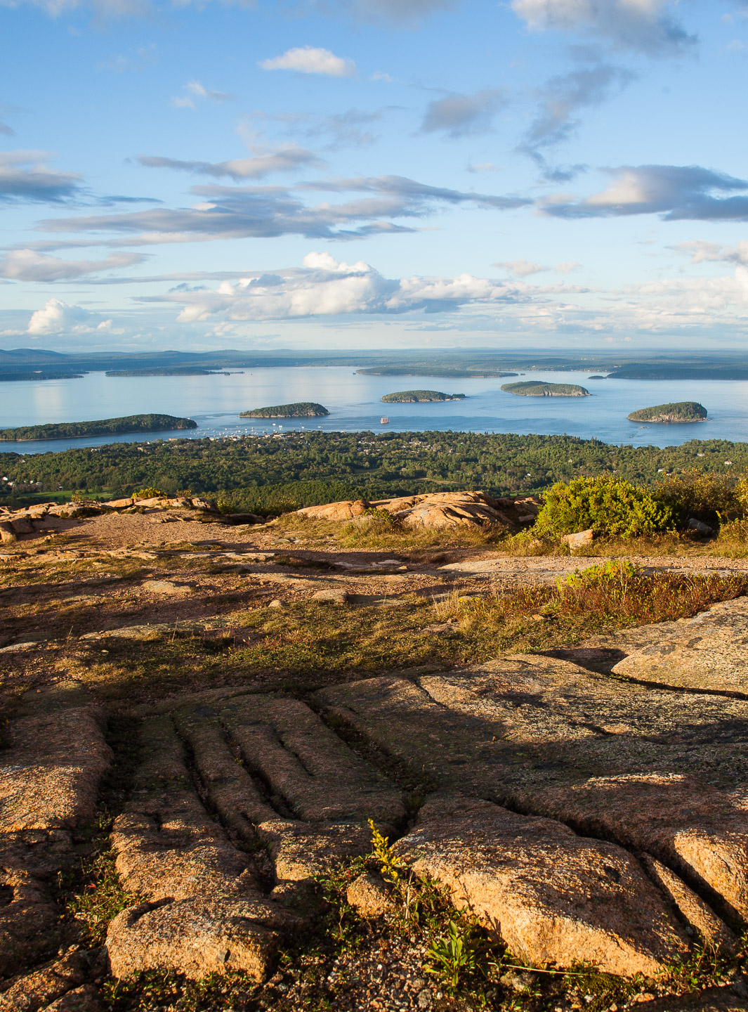 Cadillac Mountain, Acadia National Park, photos by Sue Anne Hodges