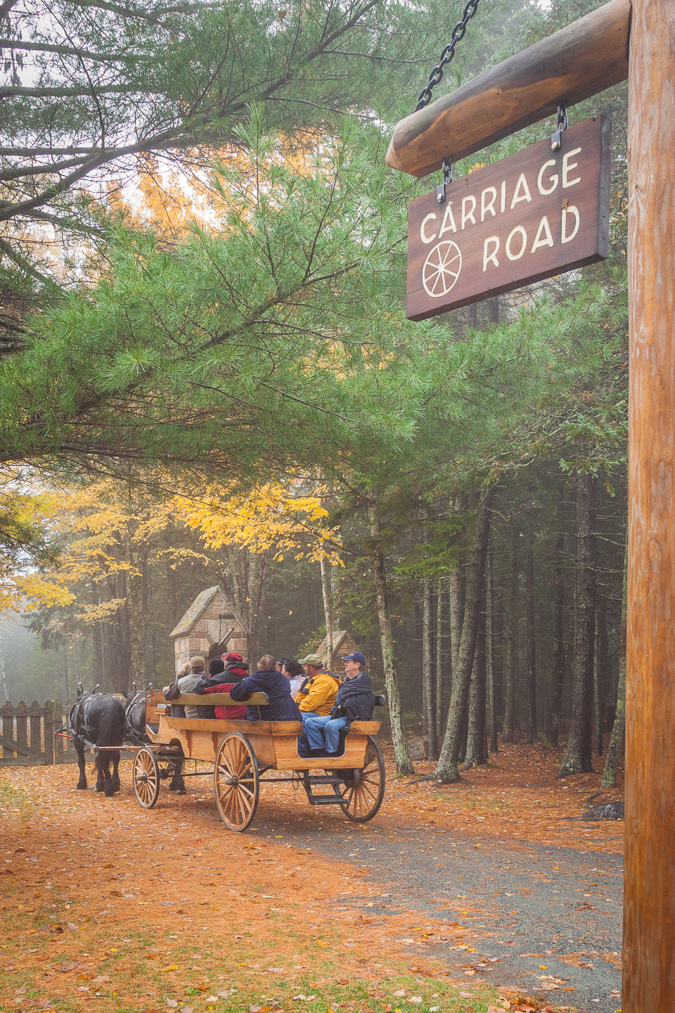 Carriage Roads of Acadia National Park, photos by Sue Anne Hodges